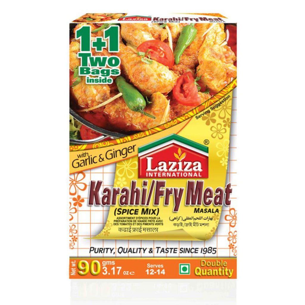 Laziza Karahi Fry Meat 90g | Cosmo Cash & Carry