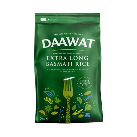 Daawat Extra Long Basmati Rice 5kg | Cosmo Cash & Carry