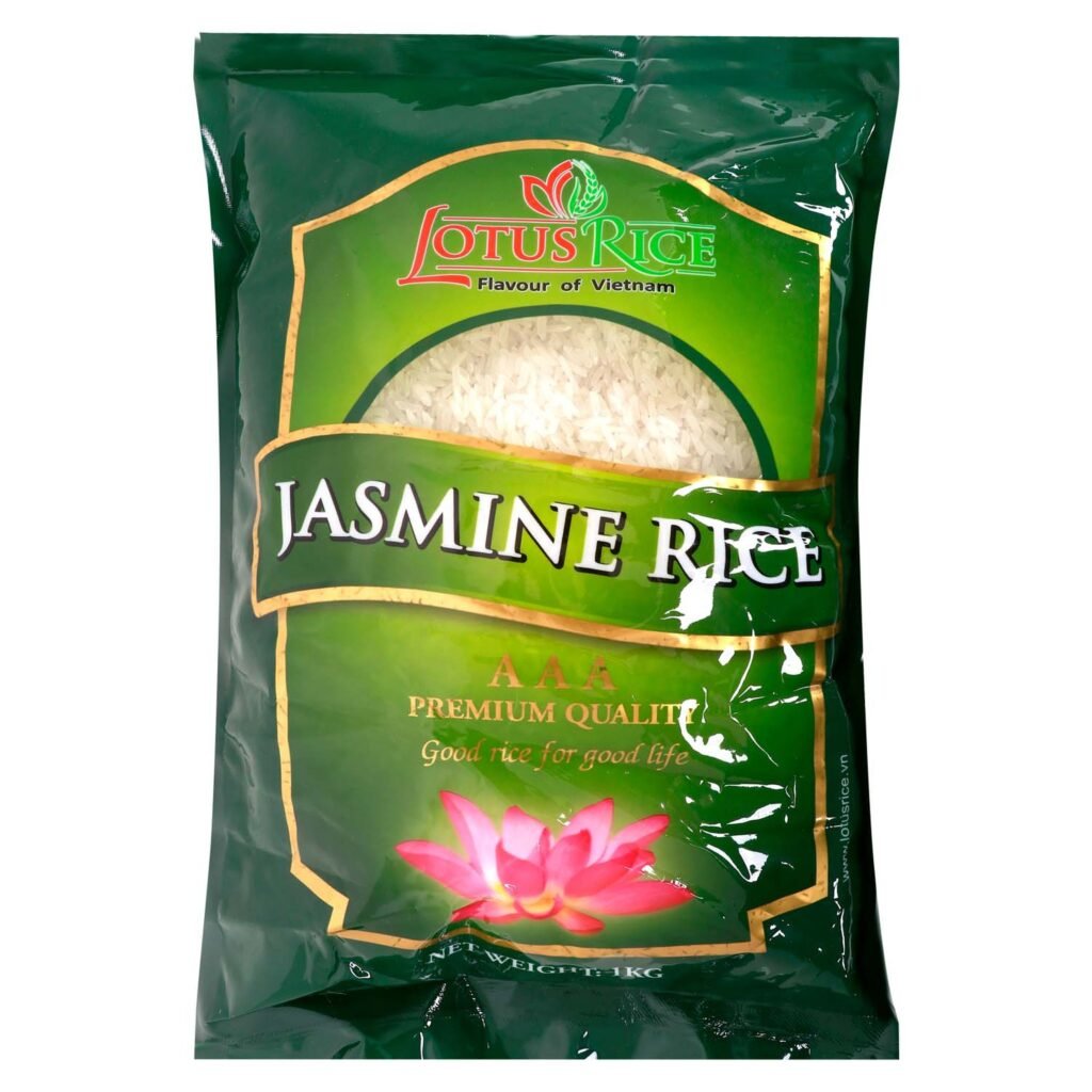Lotus Jasmine Rice 1kg | Cosmo Cash & Carry